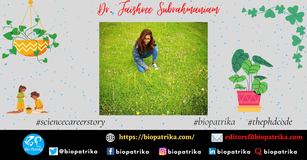 Jaishree: The Scientist Who Defies Convention - BioPatrika