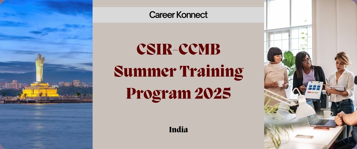 CSIR-CCMB Summer Training Program 2025 - BioPatrika