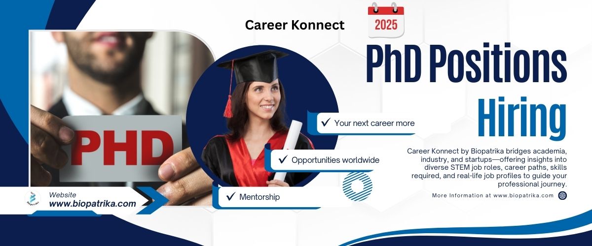 🎓 PhD Positions of the Week - BioPatrika