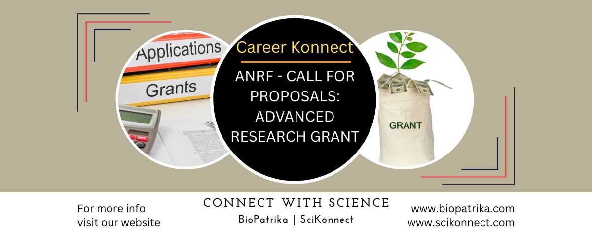 ANRF - CALL FOR PROPOSALS: RESEARCH GRANT - BioPatrika
