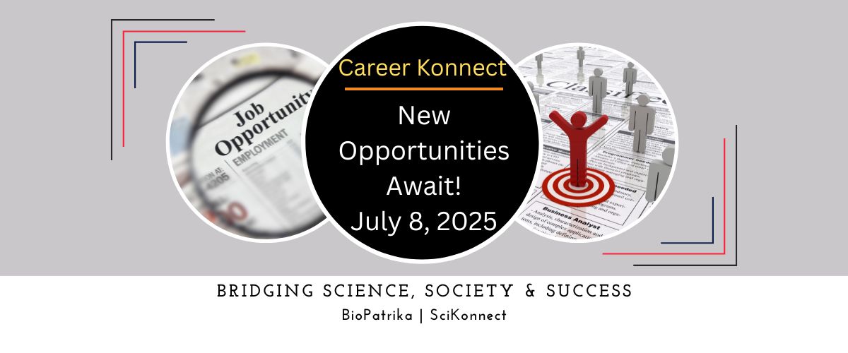 New Career Opportunities - July 8, 2025 - BioPatrika