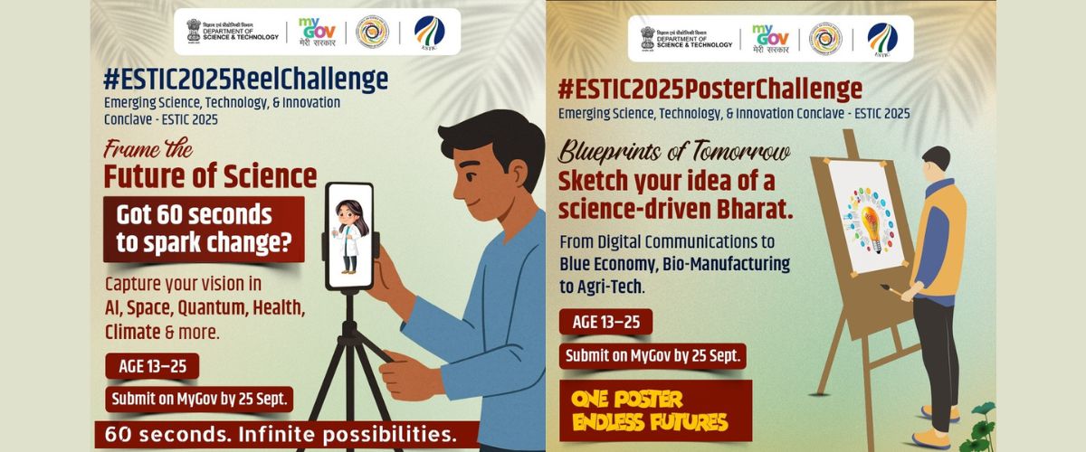 Calling Young Innovators: Join the ESTIC 2025 Reel & Poster Challenges! - BioPatrika